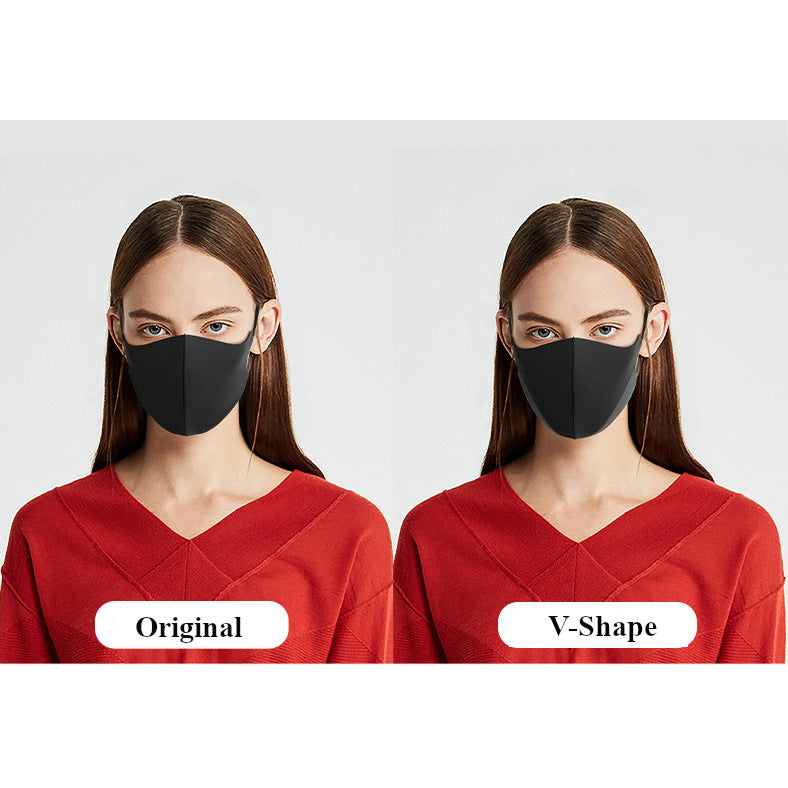 Mask: Ice Cooling Microfibre V-Shape Accentuating Face Masks (3pcs ...